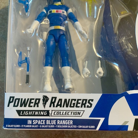 Hasbro | Toys | Power Rangers Lightning Collection In Space Blue Ranger ...